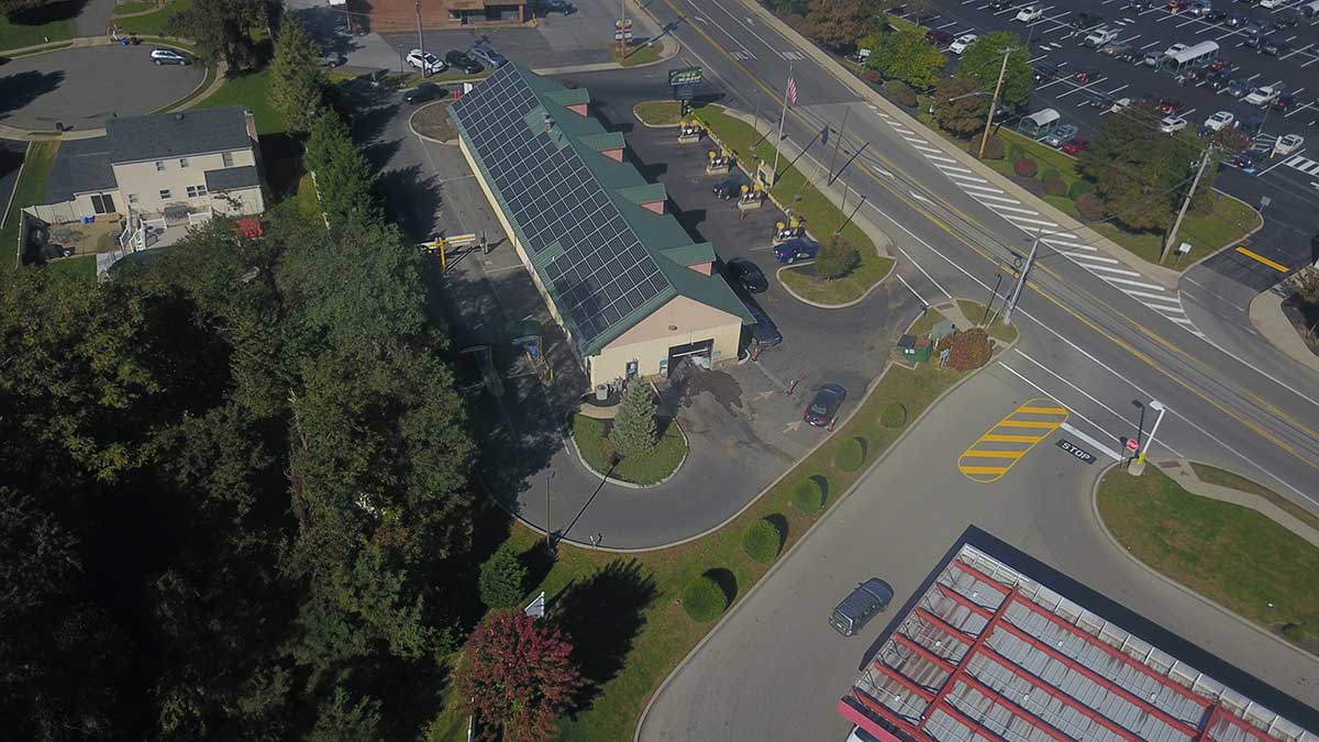PA Car Wash Uses Solar - Paradise Energy