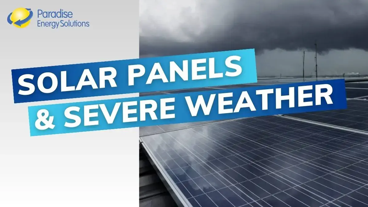 Ensuring the Safety of Solar Panels in Severe Weather